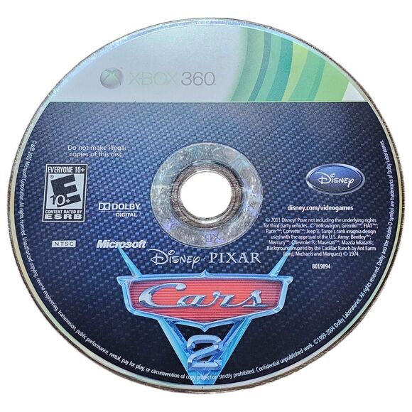 Disney's Cars | Video Games & Consoles | Xbox 36 Disney Pixar Cars 2 ...